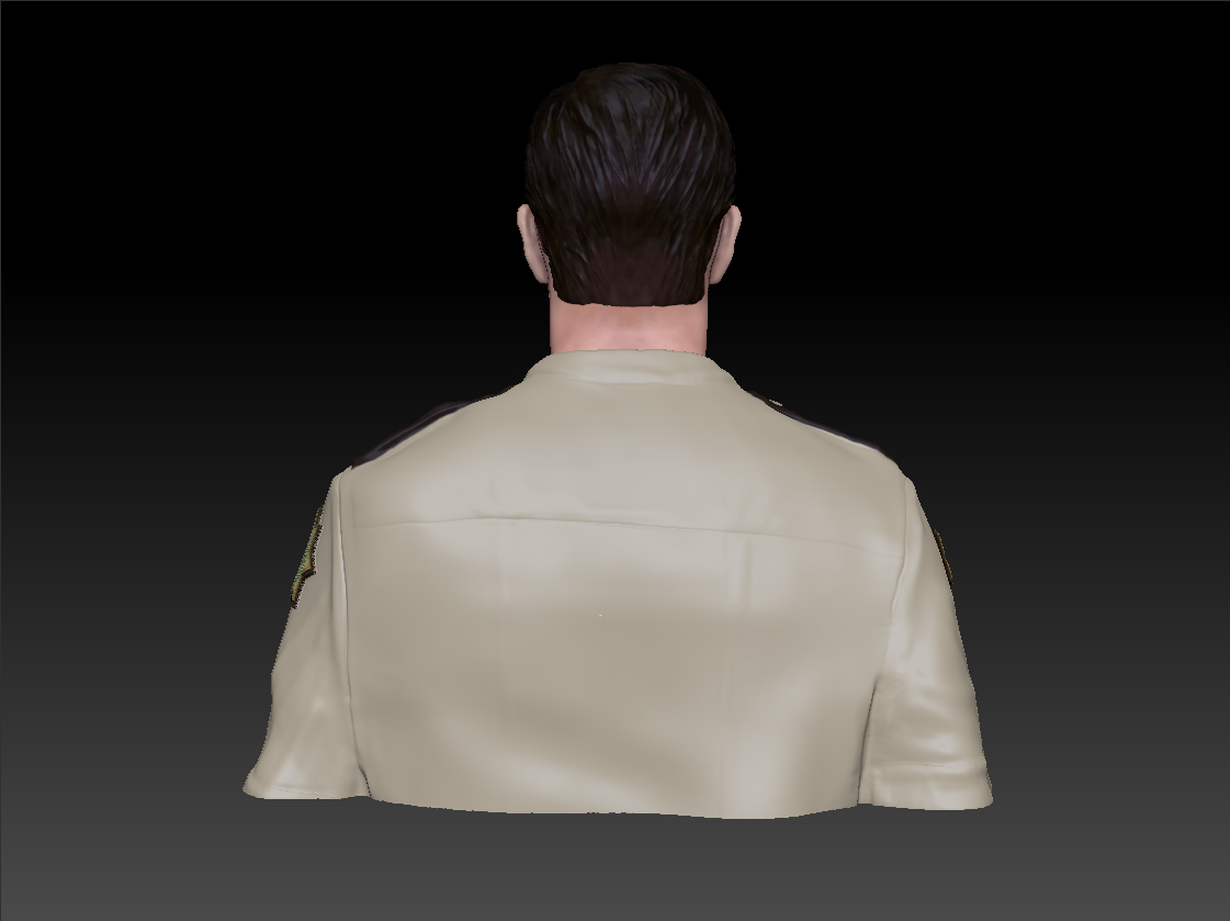️ Scream 1 Dewey Riley David Arquette bust・ 3D File for 3D printing・Cults