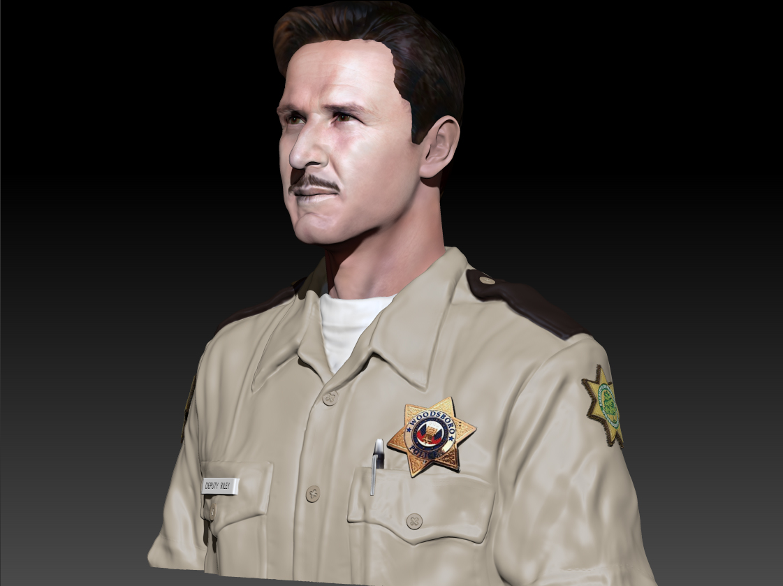 ️ Scream 1 Dewey Riley David Arquette bust・ 3D File for 3D printing・Cults