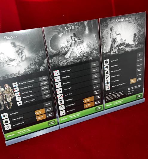 STL file Kingdom Death Monster Settlement Location Stand with Token ...