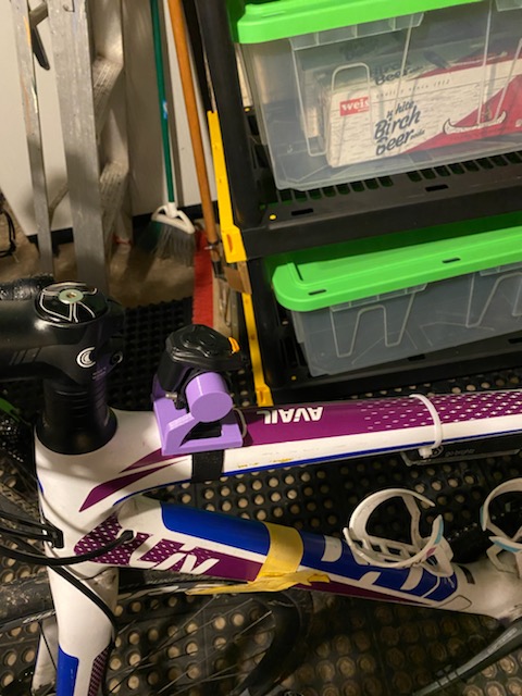 STL file Horizontal Bike Mount for Top Tube of Bicycle 🔝 ・Template to ...