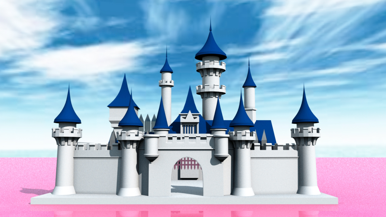 STL file Disnney Castle 🏰 ・Template to download and 3D print・Cults