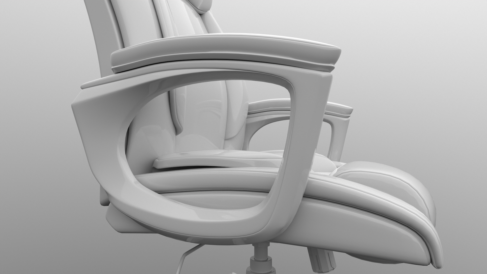 🏢 Office chair・Free OBJ File for ・Cults