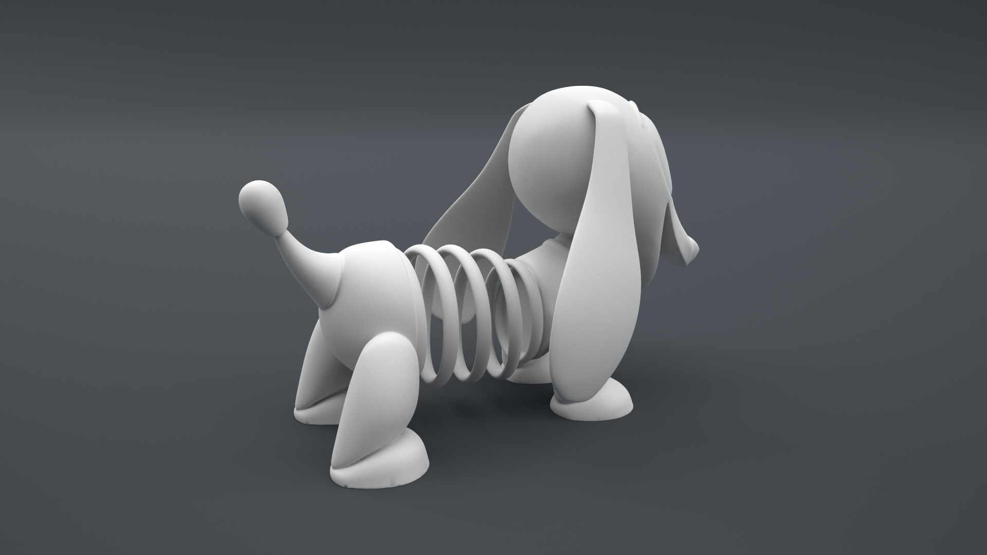 Archivo STL gratis Slinky, la historia de los juguetes 🐉 (OBJ)・Plan de ...