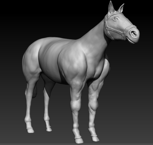 Free OBJ file Horse 🐎・3D printing model to download・Cults