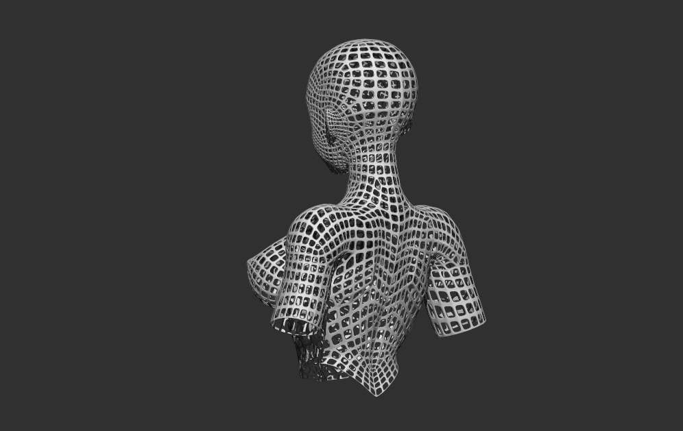 Archivo STL gratis Busto femenino estilo red 🎲・Plan de la impresora 3D ...