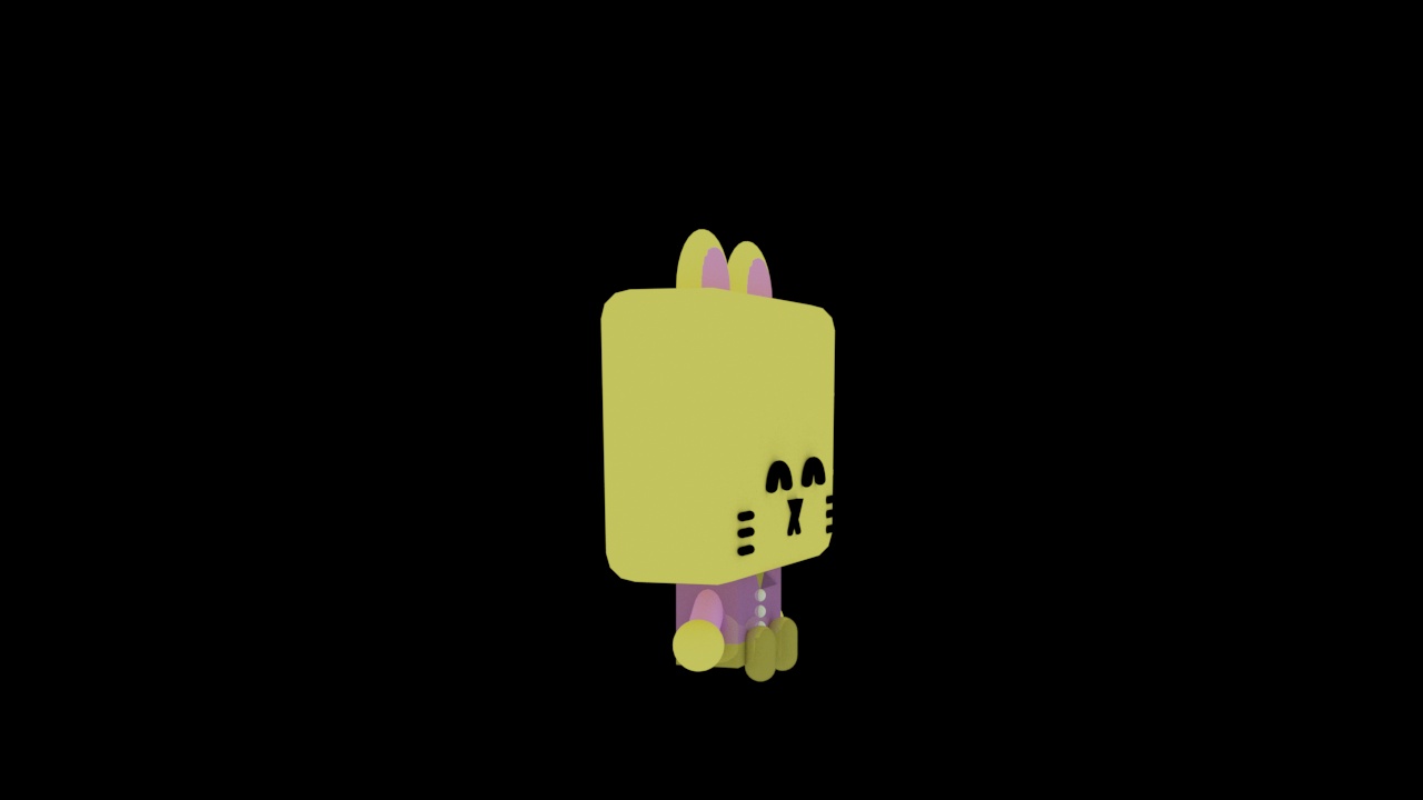 OBJ file Cartoon cat 🐱 ・3D printable model to download・Cults