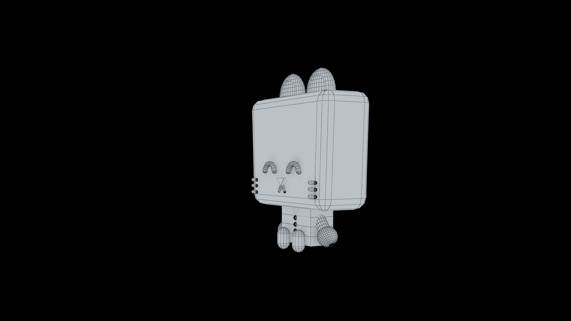 OBJ file Cartoon cat 🐱 ・3D printable model to download・Cults