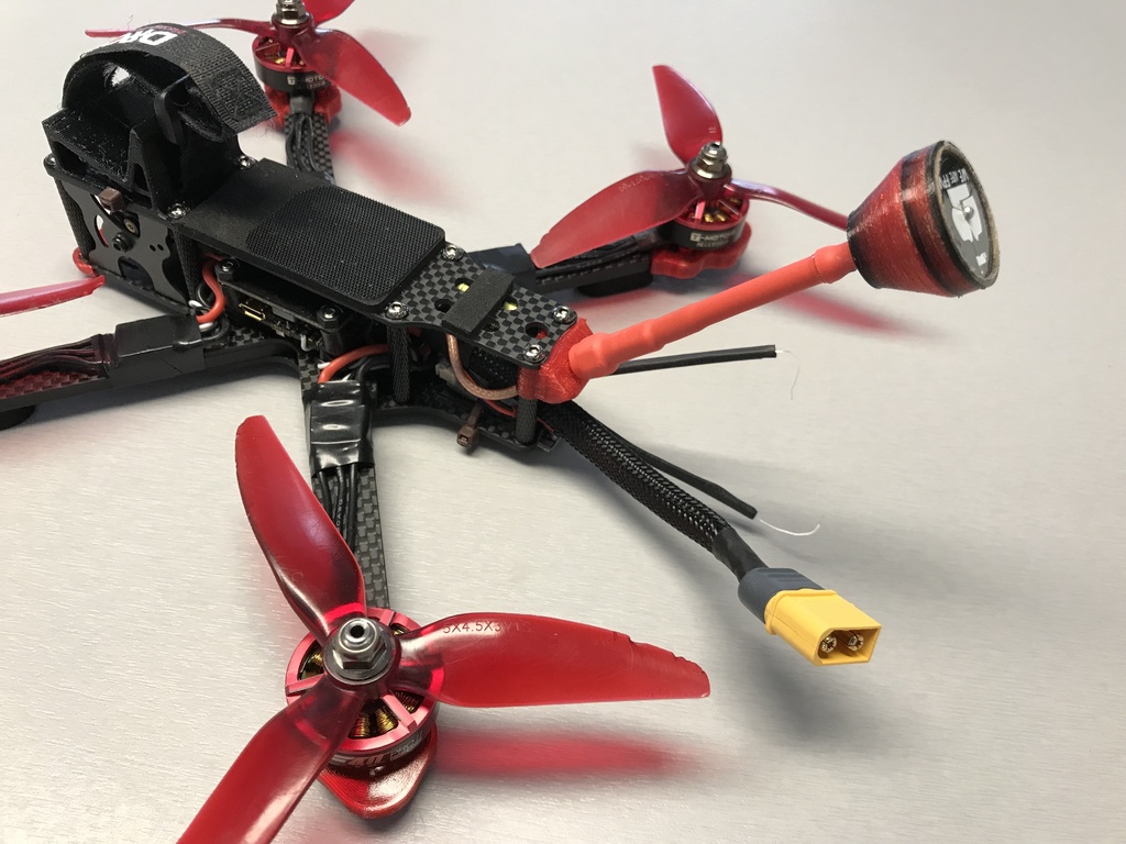 Free 3D file Amax Freestyle 5E antenna adapter to screw bracket mmcx ...