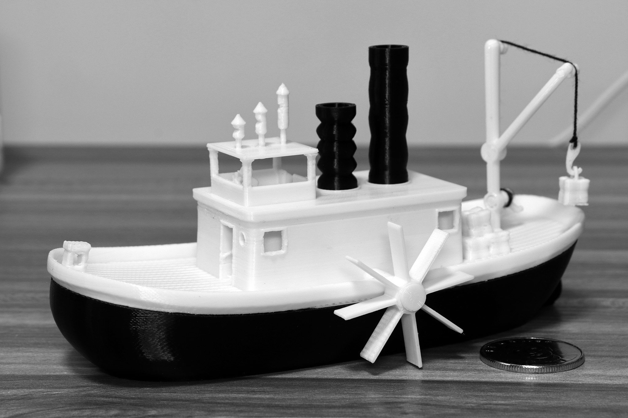 3D printed Steamboat Willi・Cults