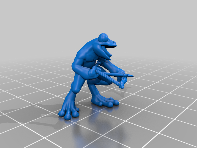 Free 3D file Frogfolk Sample Set 🎲 ・3D print model to download・Cults