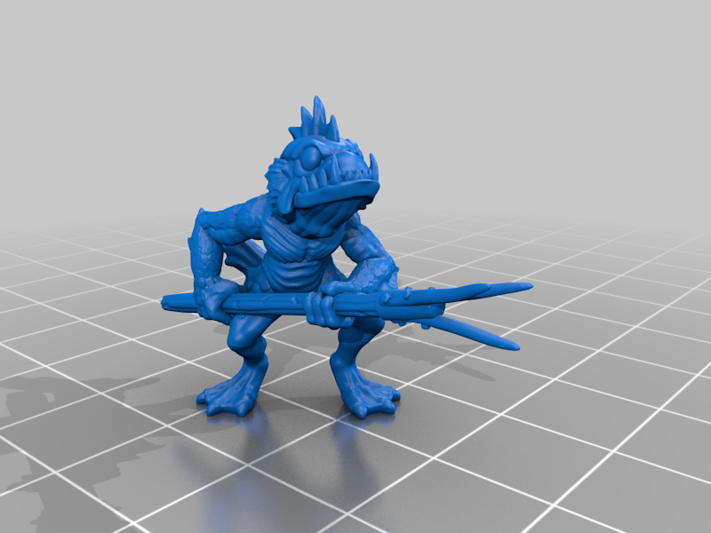 🔱 Fishman Trident・Free STL File for ・Cults