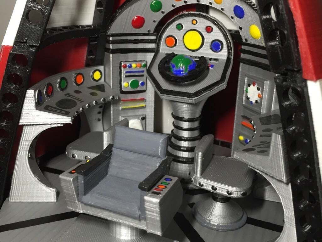 3D printing SciFi Control Room・Cults