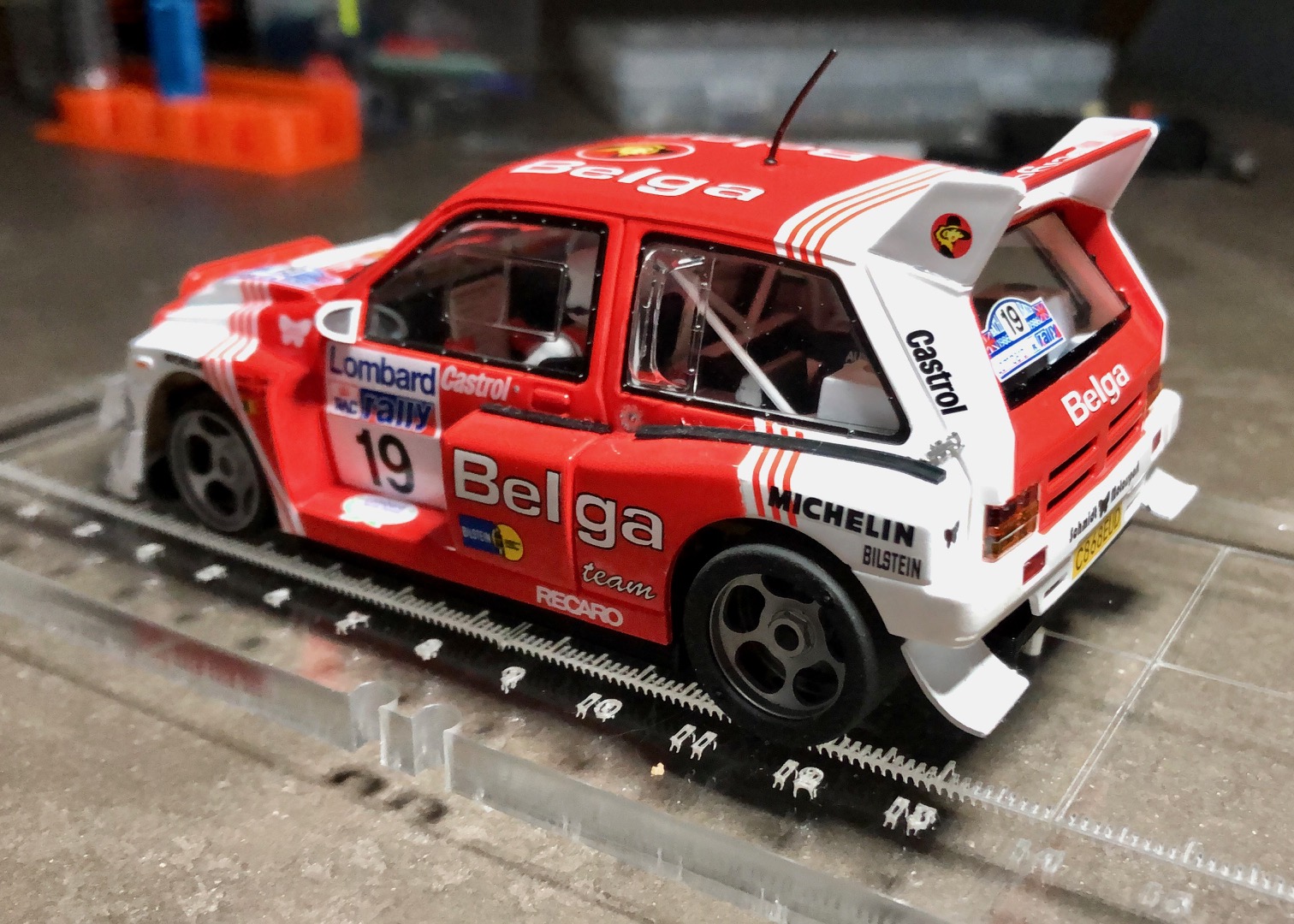 🚇 MG Metro 6R4 GrB anglewinder chassis・ STL File for ・Cults