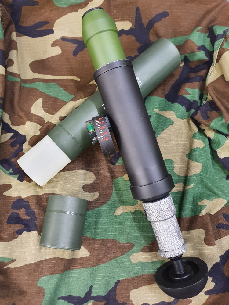 🔫 GNM-60 Special Forces Mortar for TAGInn 40mm Grenades・ STL File for ・Cults