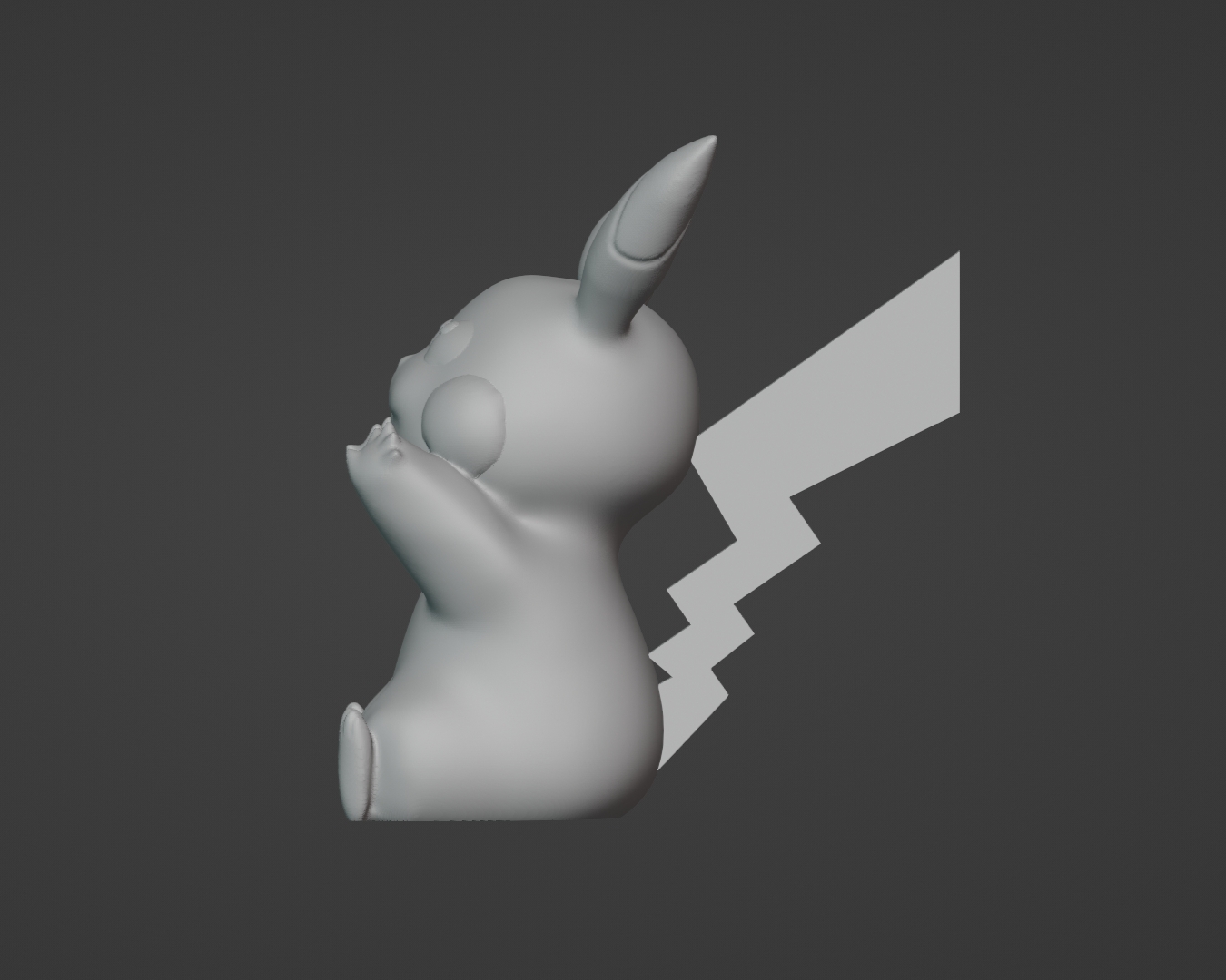 STL file Pikachu 🐉 ・3D printing idea to download・Cults