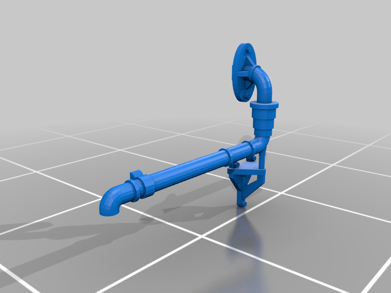 Free 3D file Small water tower 1:120 🤏 ・3D printer model to download・Cults