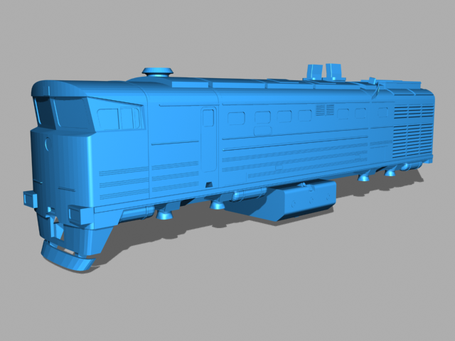 Free 3D file 2TE10M diesel locomotive 1:87 (H0) 🚂 ・3D printer model to ...