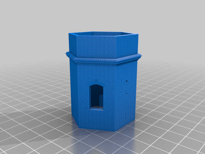 Free 3D file Small water tower 1:120 🤏 ・3D printer model to download・Cults