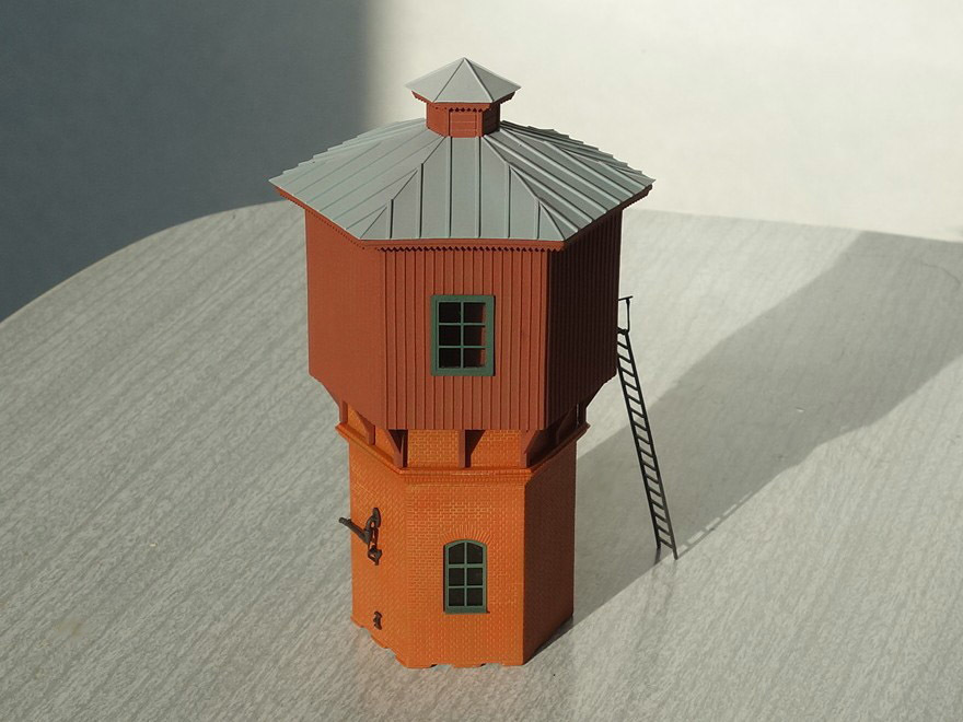 Free 3D file Small water tower 1:120 🤏 ・3D printer model to download・Cults