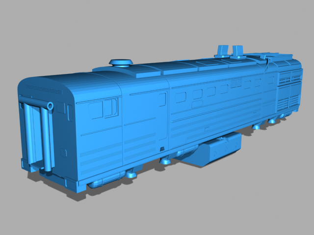 Free 3D file 3TE10M diesel locomotive 🚂 ・Design to download and 3D ...