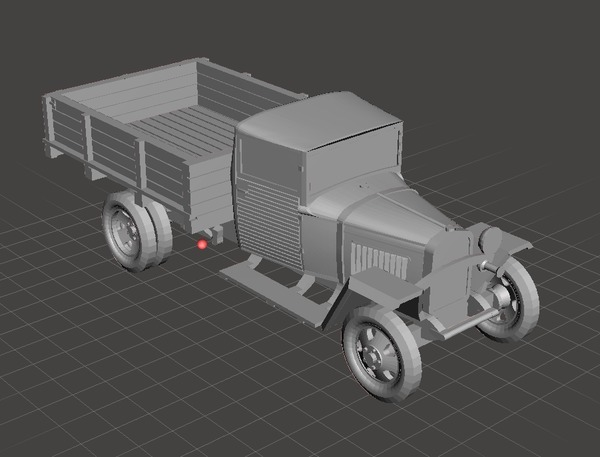🚚 GAZ-MM-V wartime truck 1:160 (N)・Free 3D File for ・Cults