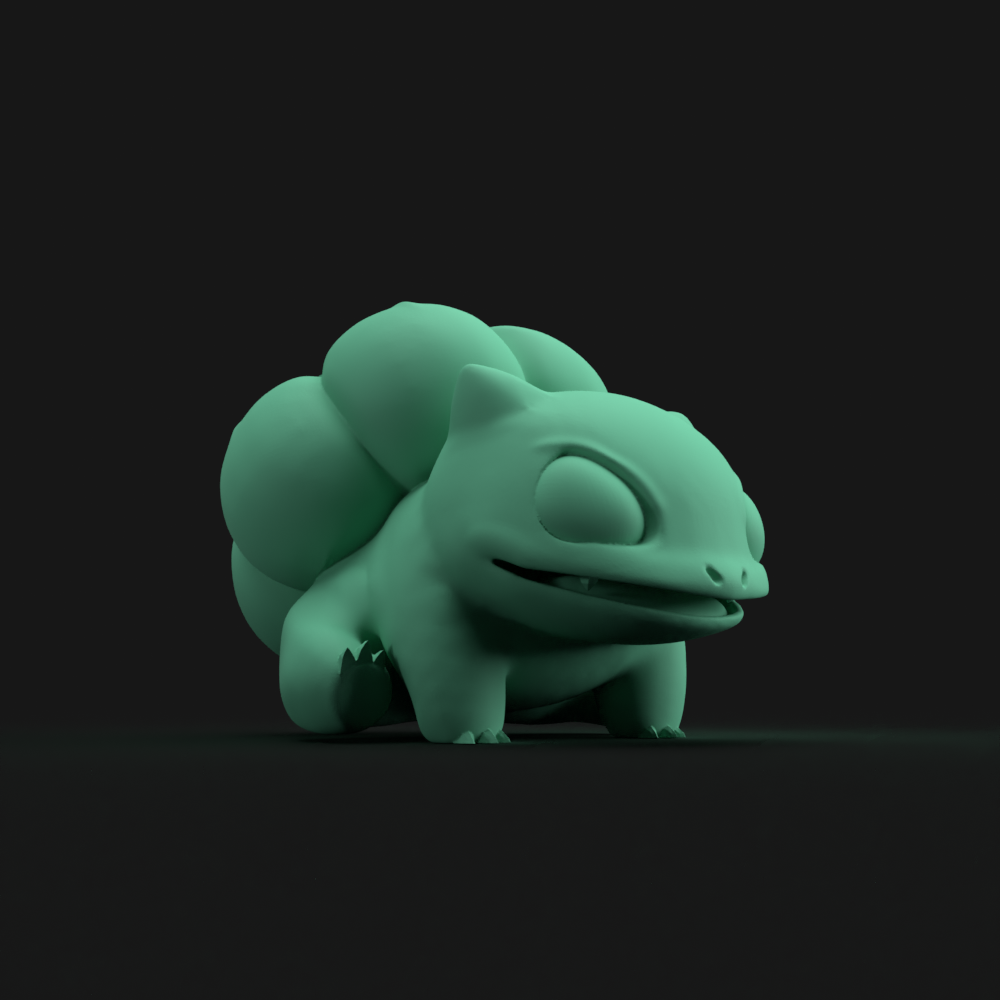 🆓 bulbasaur - free!・Free STL File for ・Cults
