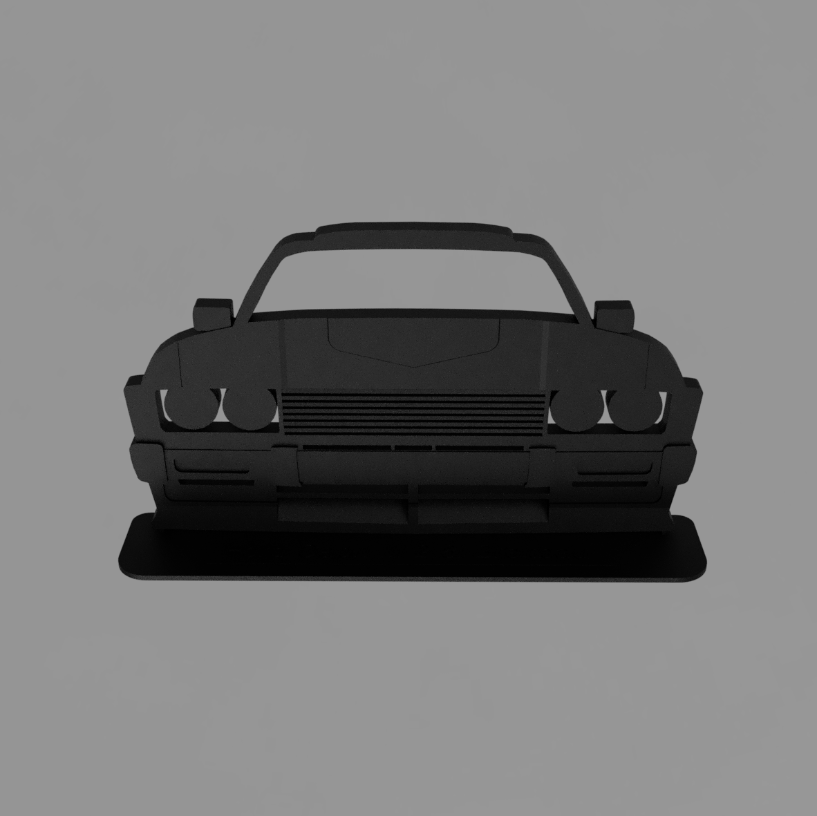STL file Ford Capri wide body display 🚙 ・3D printer model to download・Cults