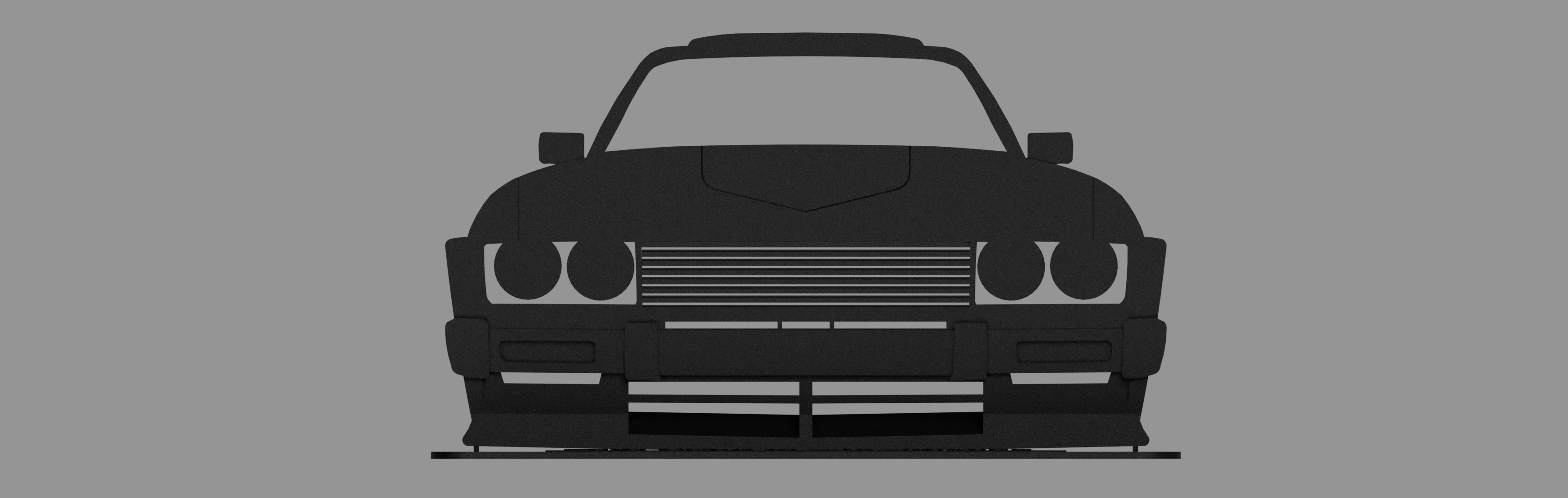 STL file Ford Capri wide body display 🚙 ・3D printer model to download・Cults