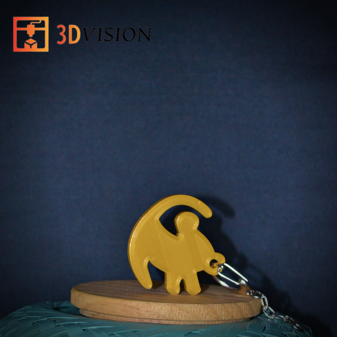 🦁 Simba (Lion King) keychain.・Free STL File for ・Cults
