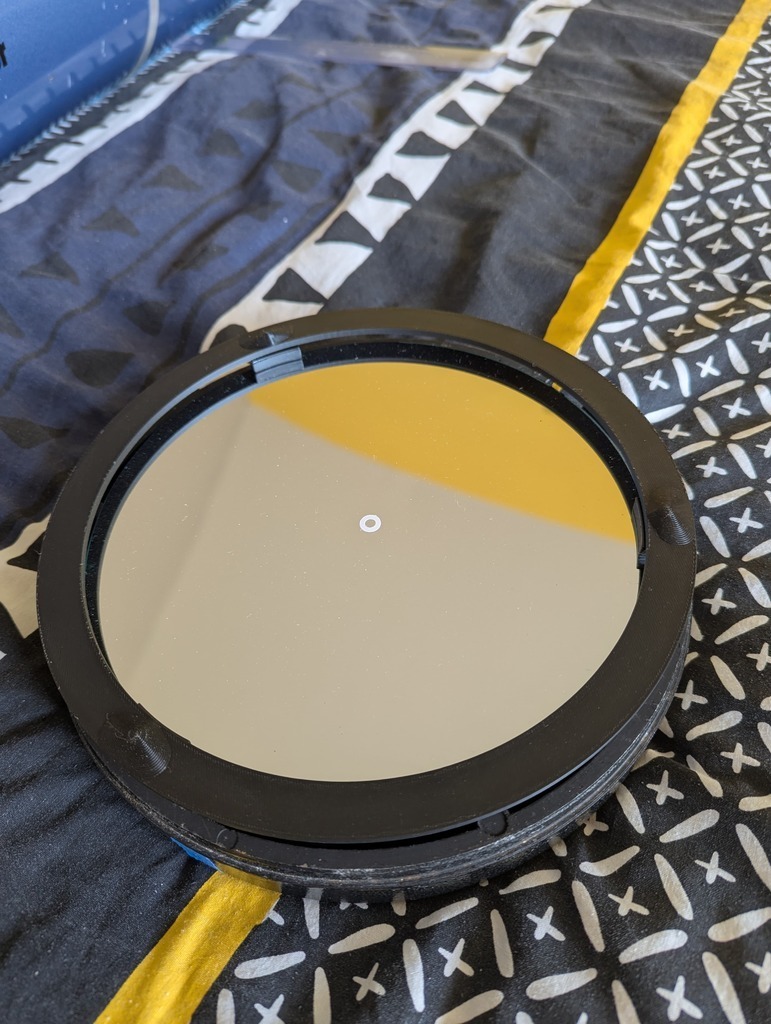 🔭 telescope primary miror aperture/chamfer mask - masque de chanfrein ...