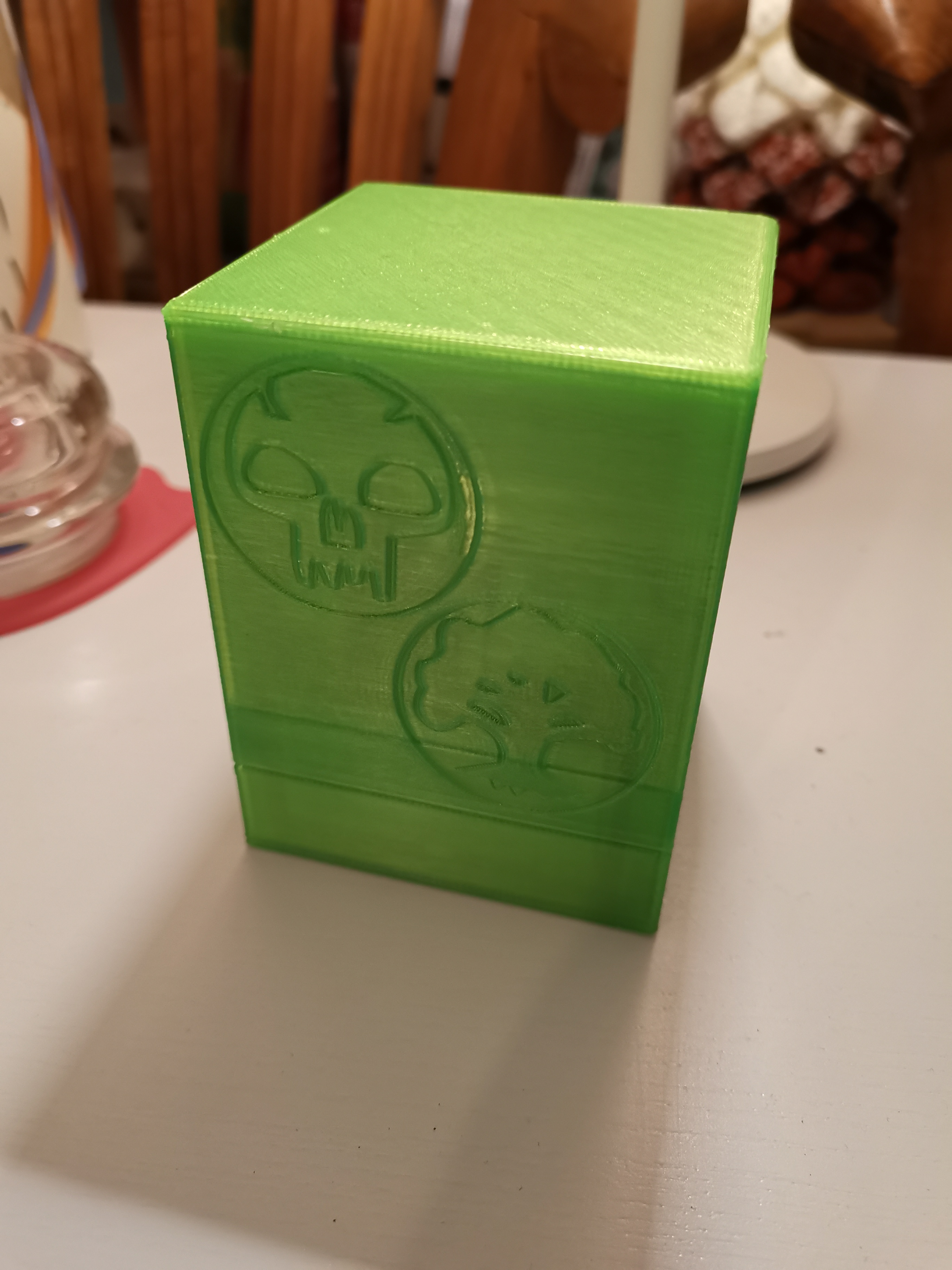 📦 Cubed EDH Commander Deck box MTG 100+ pokemon tcg ccg card game ...