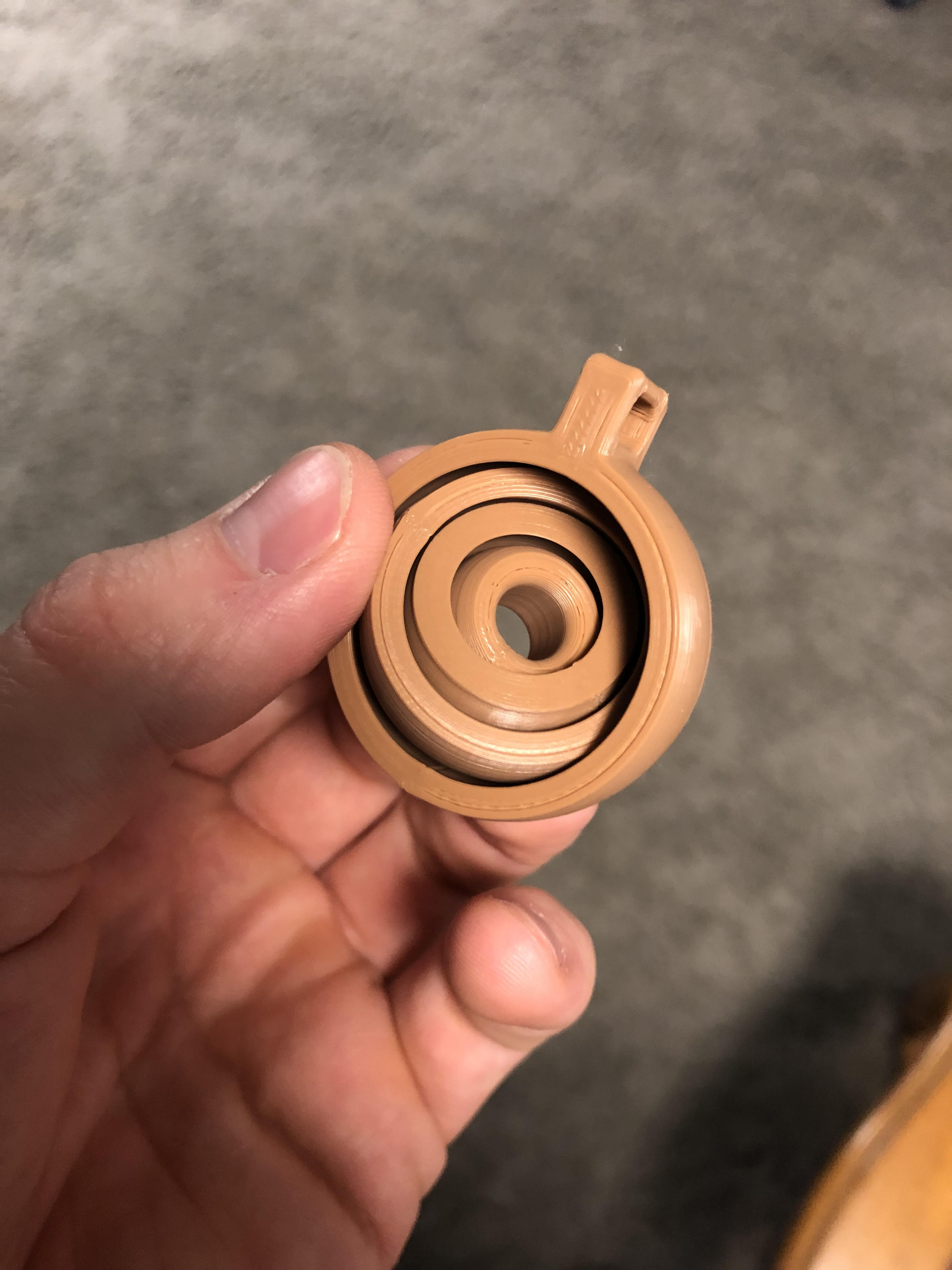 Free STL file Mini Gyro Keychain 🗝️・3D printable object to download・Cults