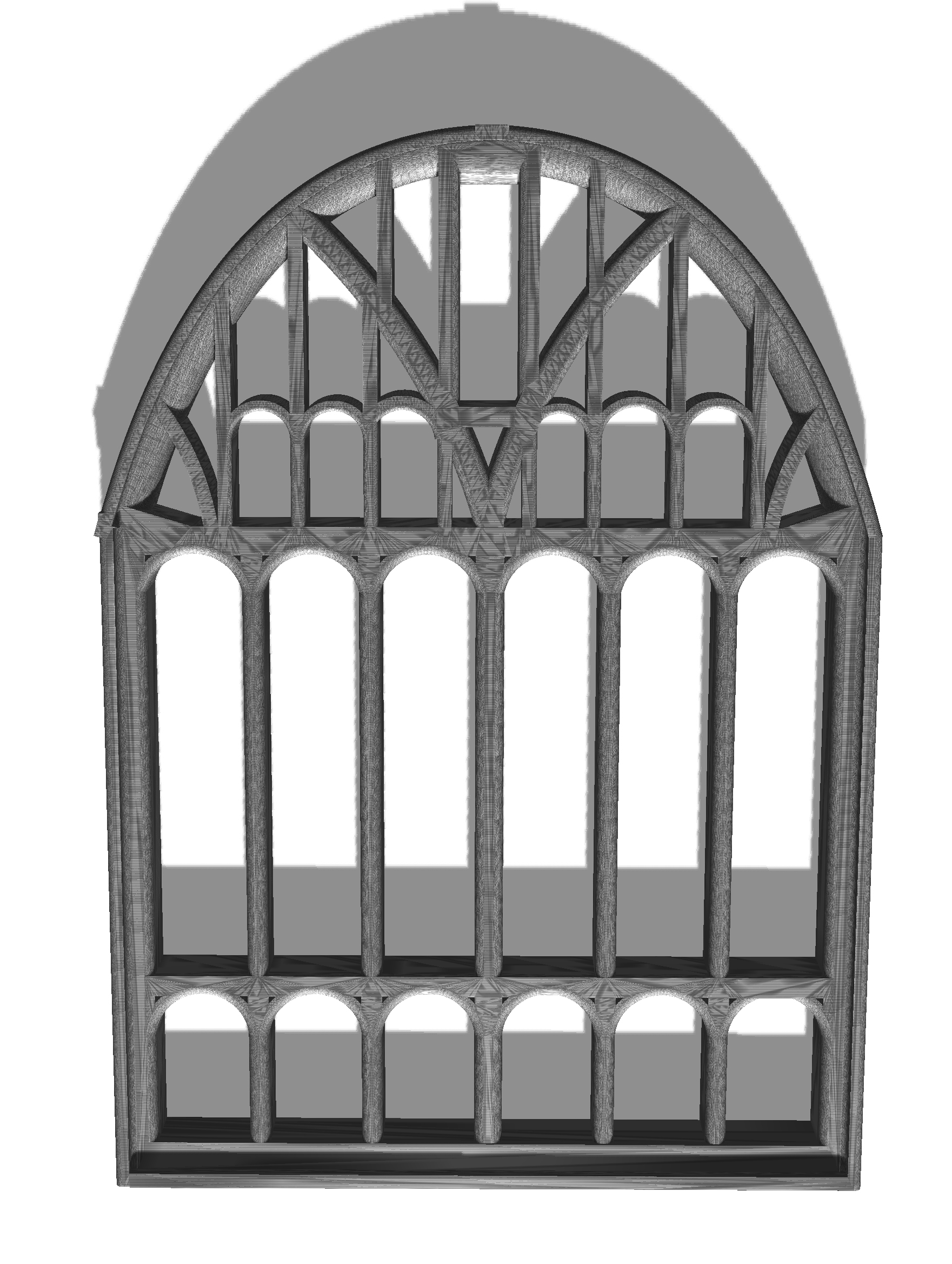 STL file Church Window (large) oo / 1:76 scale /4mm scale ⛪ ・3D ...