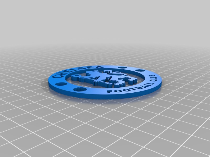 Free 3D file Chelsea logo in MMU format 🚩 ・3D printer design to ...