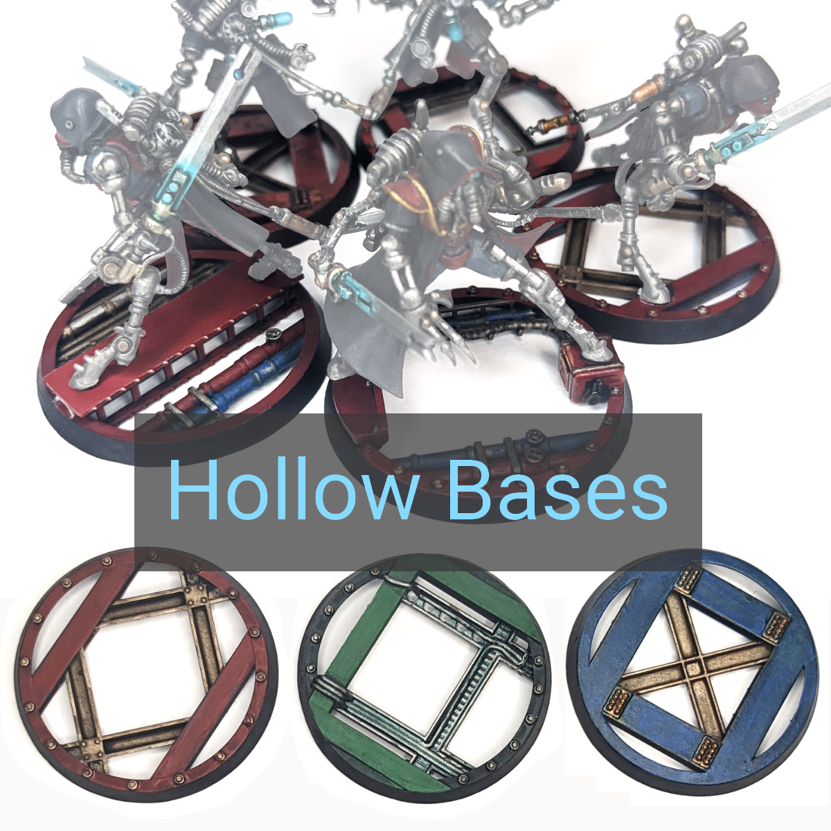 🦸 hollow 40mm mini bases・Free STL File for ・Cults