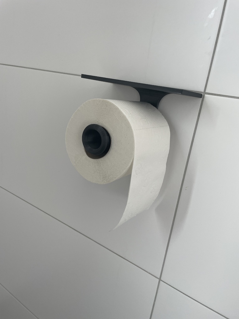 Free 3D file Toilet roll holder with shelf 🚽 ・Template to download and ...