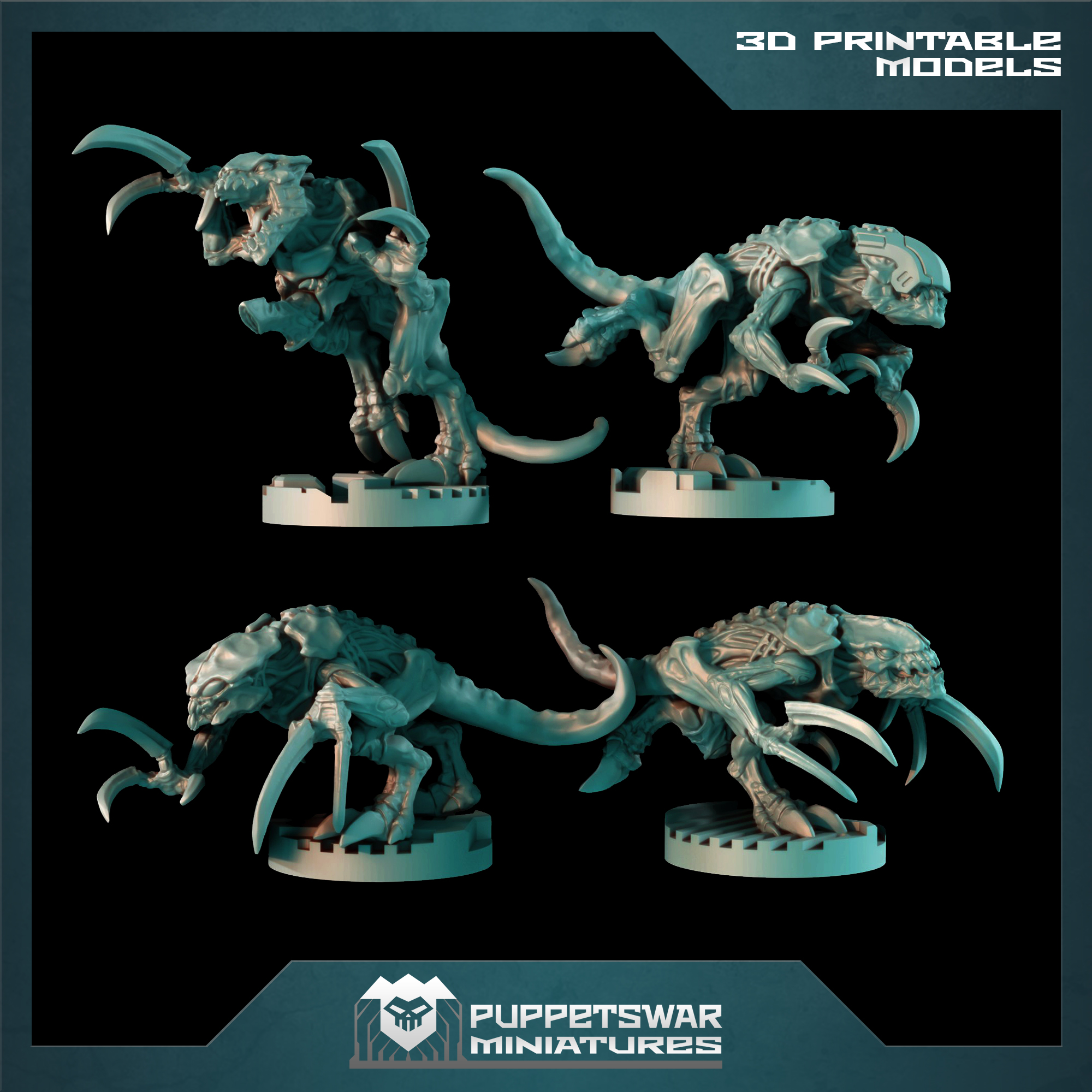 🐛 Bug Warriors Pack・ 3D File for 3D printing・Cults