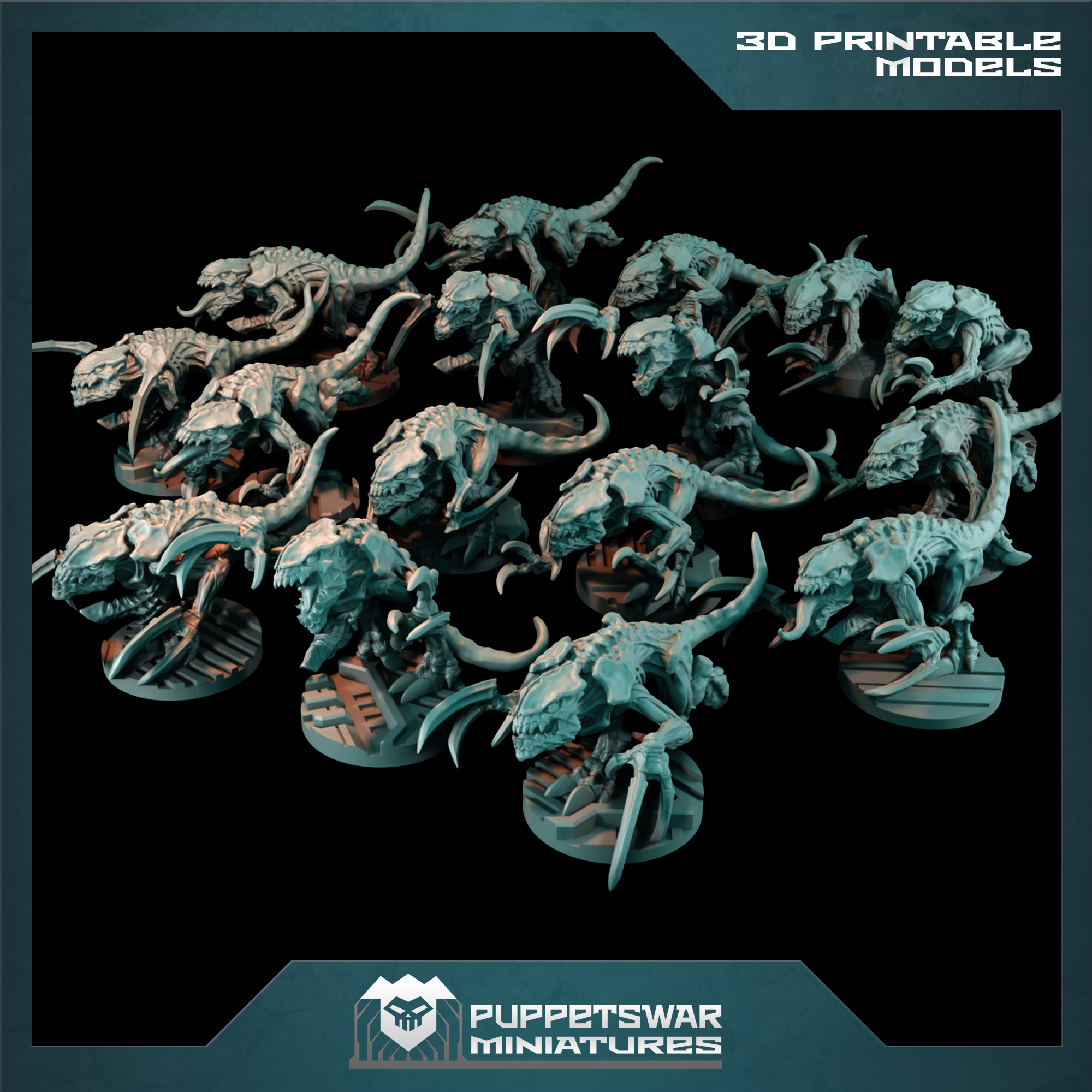 🐛 Bug Warriors Pack・ 3D File for 3D printing・Cults