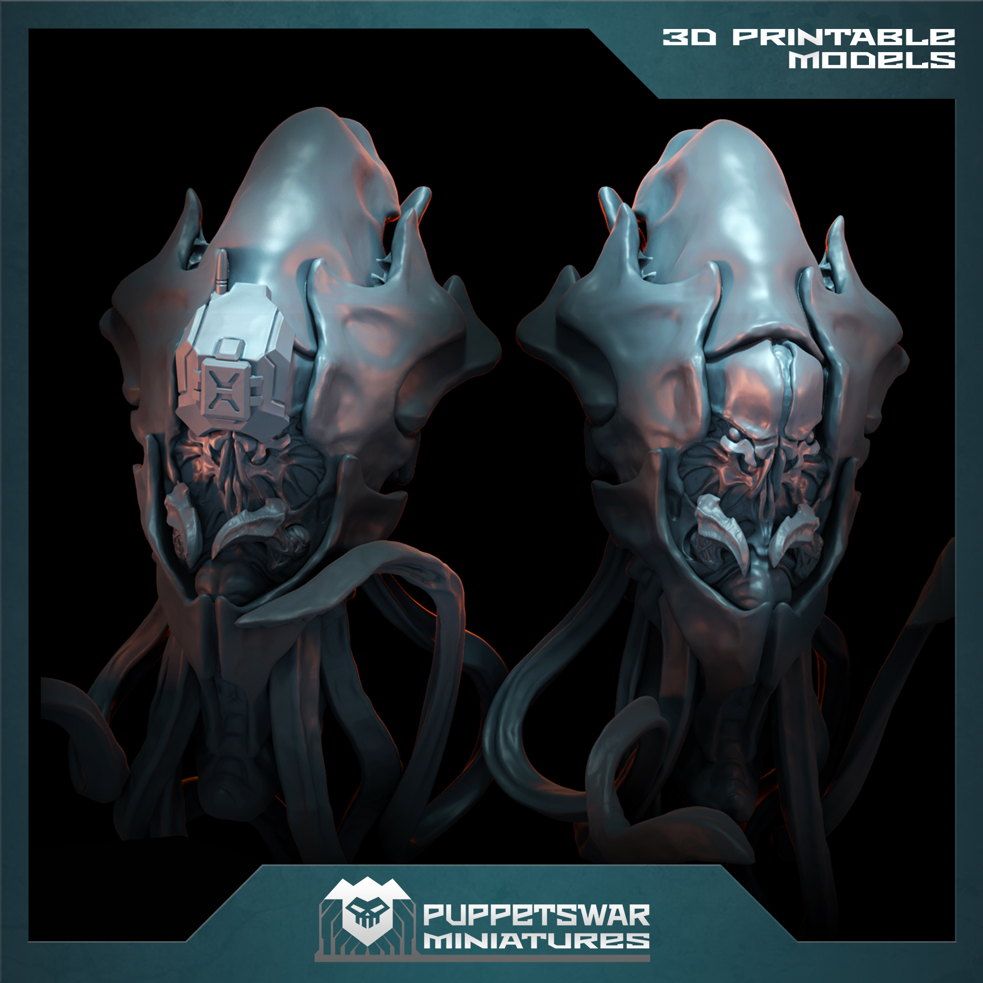 3D file Insectoids - Brain Bugs 🧠 ・3D printable design to download・Cults