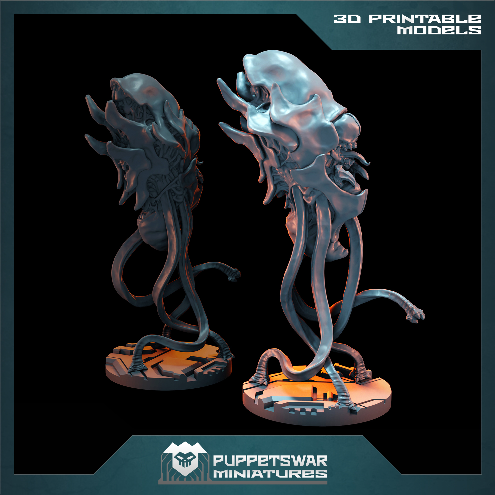 3D file Insectoids - Brain Bugs 🧠 ・3D printable design to download・Cults