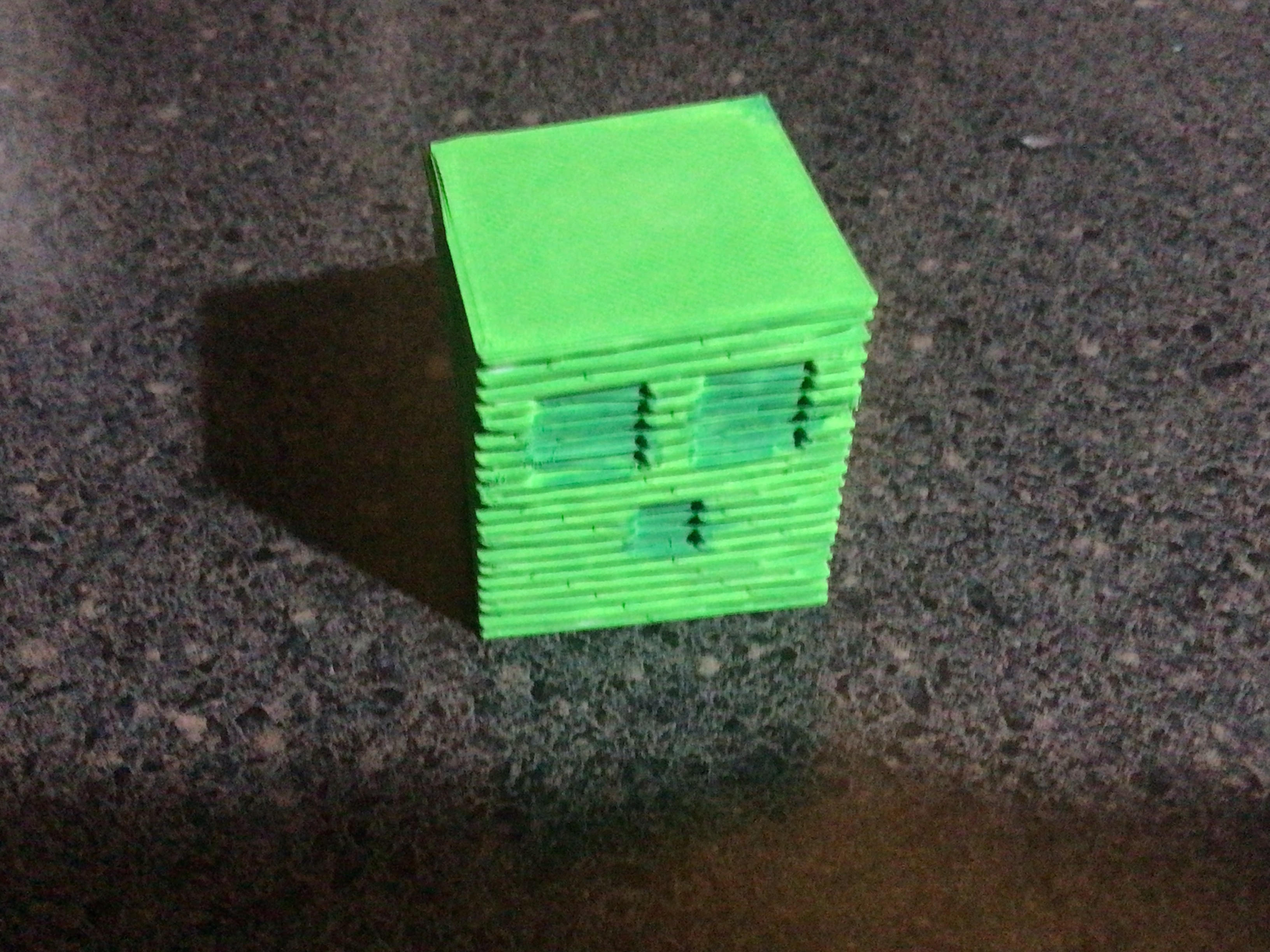 Archivo OBJ Minecraft slinky slime 🦸・Idea de impresión 3D para ...