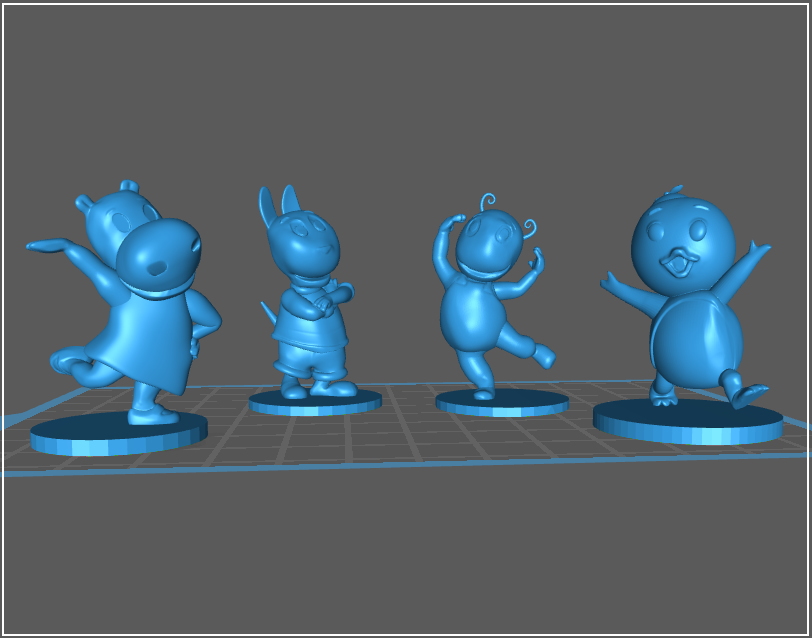 🚸 The Backyardigans・ STL File for 3D printing・Cults