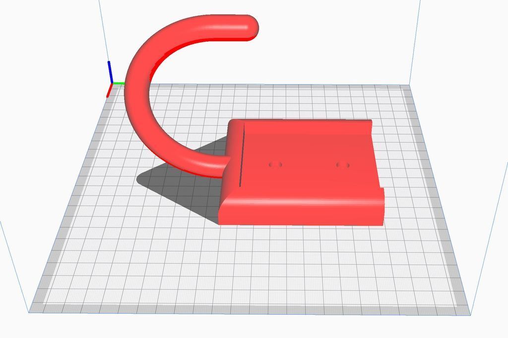 🪝 Large Clothes/Coat Hook with hidden screws・Free STL File for ・Cults