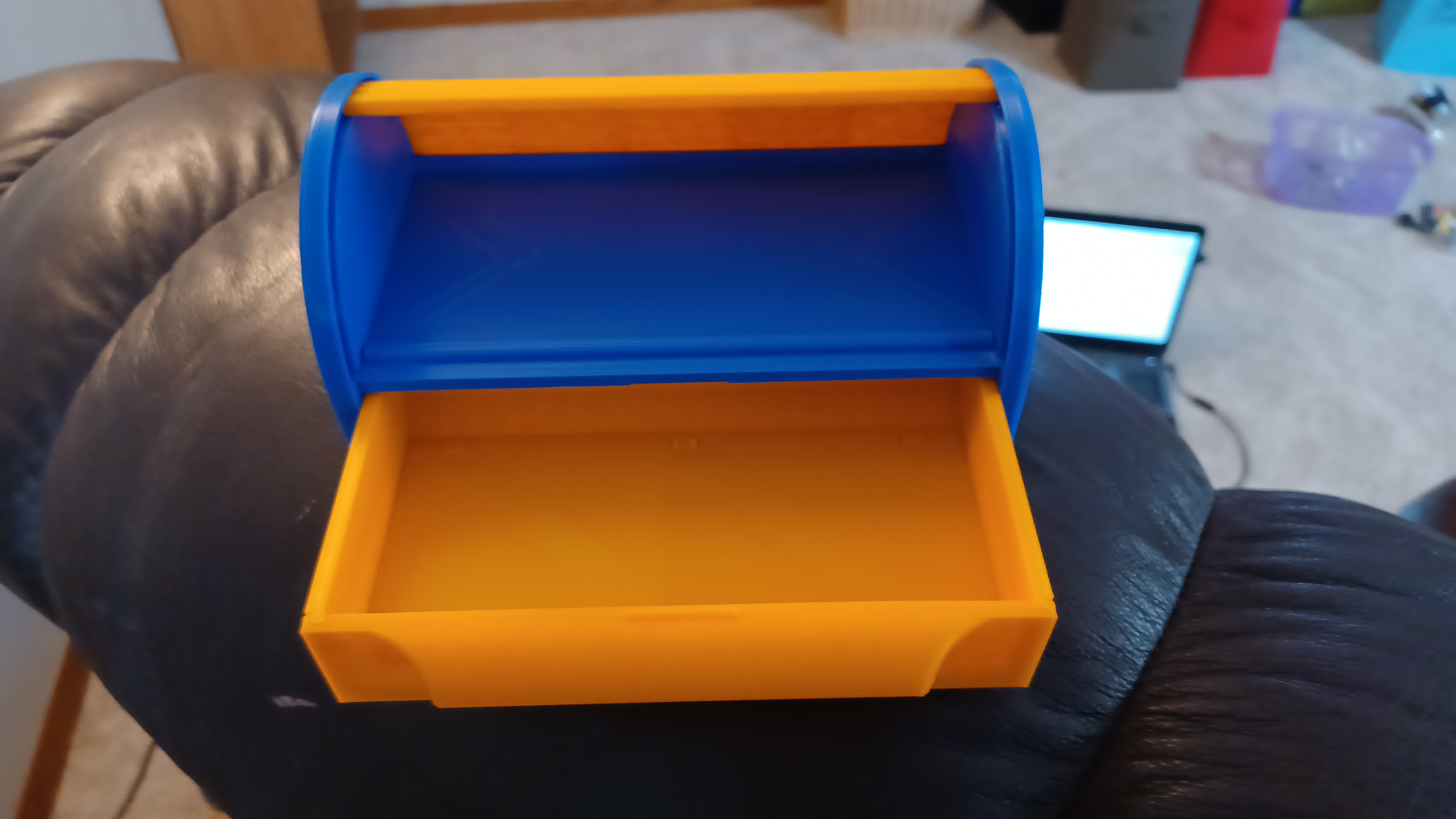 3D print Rolling Top Storage Box • made with Ender 3 V2・Cults