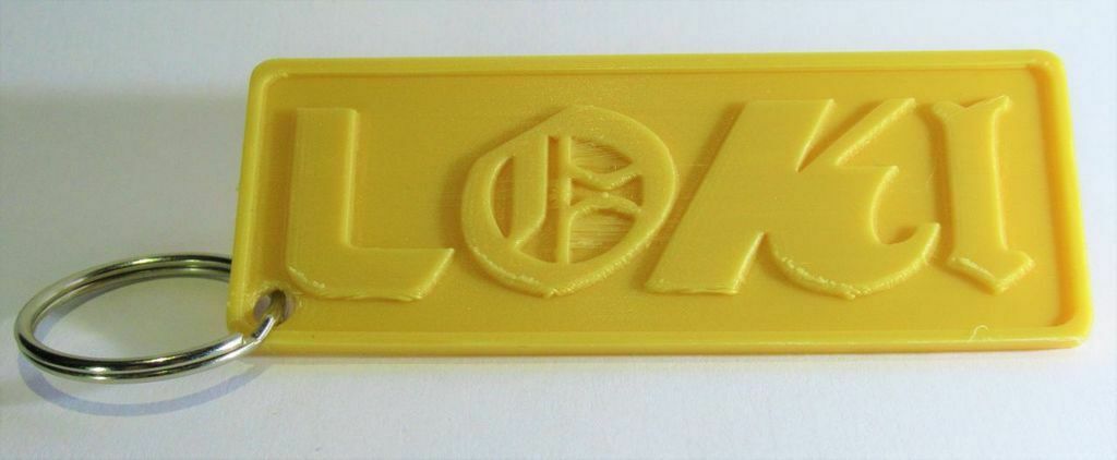 Free 3D file LOKI Keyring 🗝️・3D printing template to download・Cults