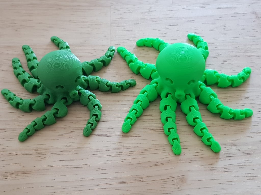 3D printable Cute Mini Octopus・Cults