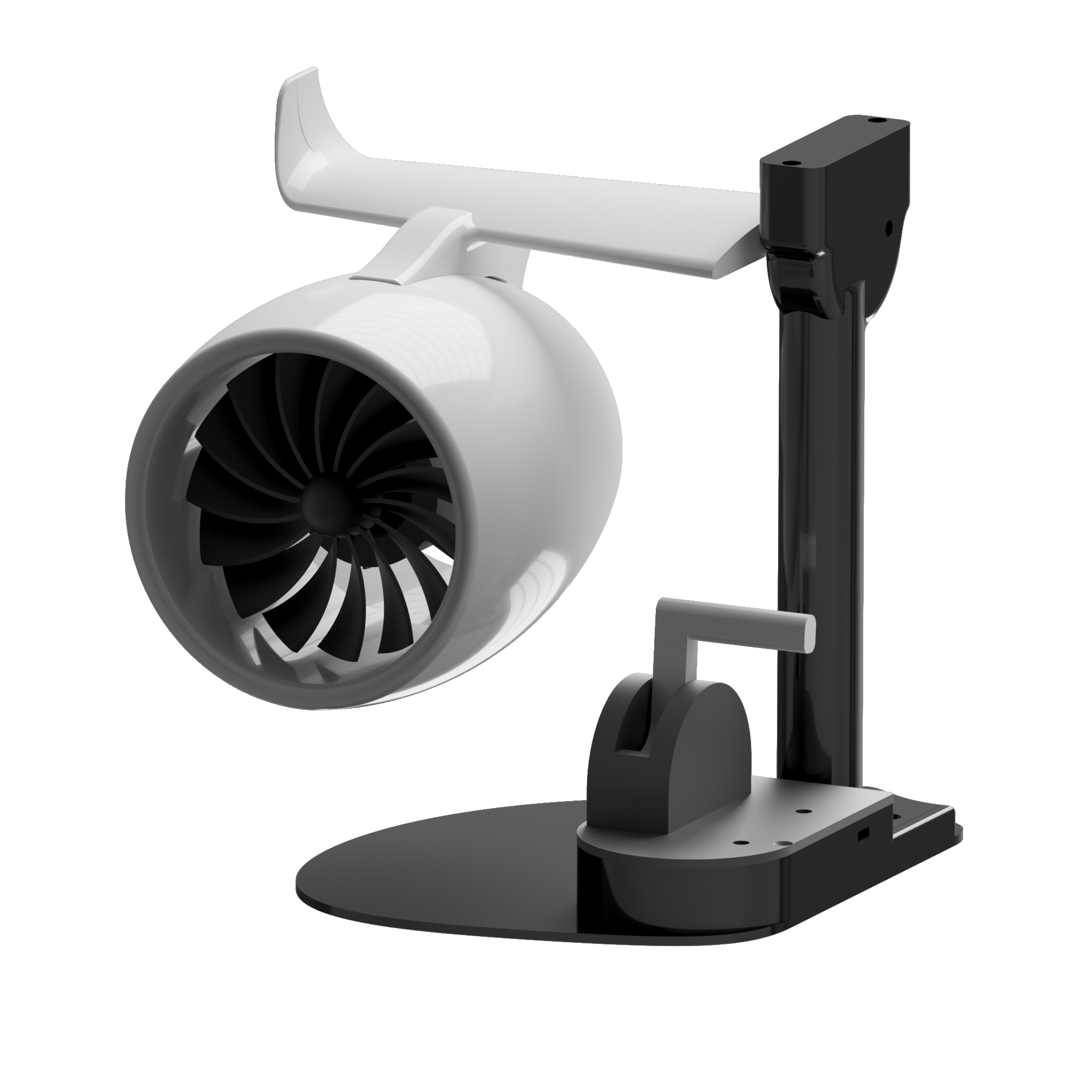 💾 USB Desktop Turbine - JetFan・ 3D File for 3D printing・Cults