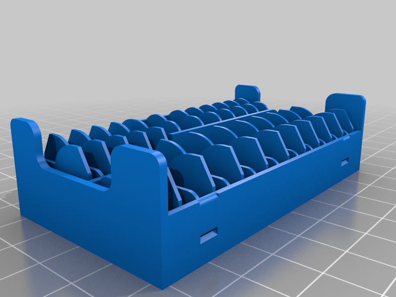 3D-Datei Münzbatteriekästen LR44 LR41 CR2032 CR2016 CR2025 kostenlos 📦 ...