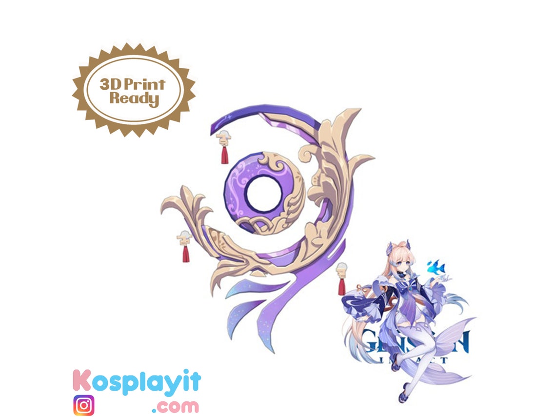 🌙 Genshin Impact - Everlasting Moonglow - Digital 3D Model Files ...