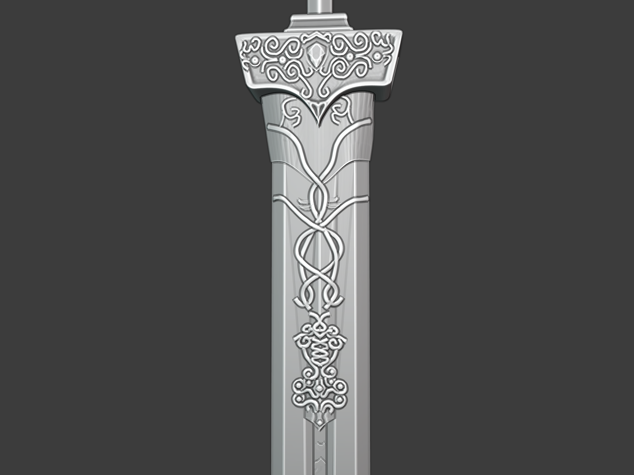 💍 Elden Ring Royal Greatsword Digital 3D Model - File Divided for ...